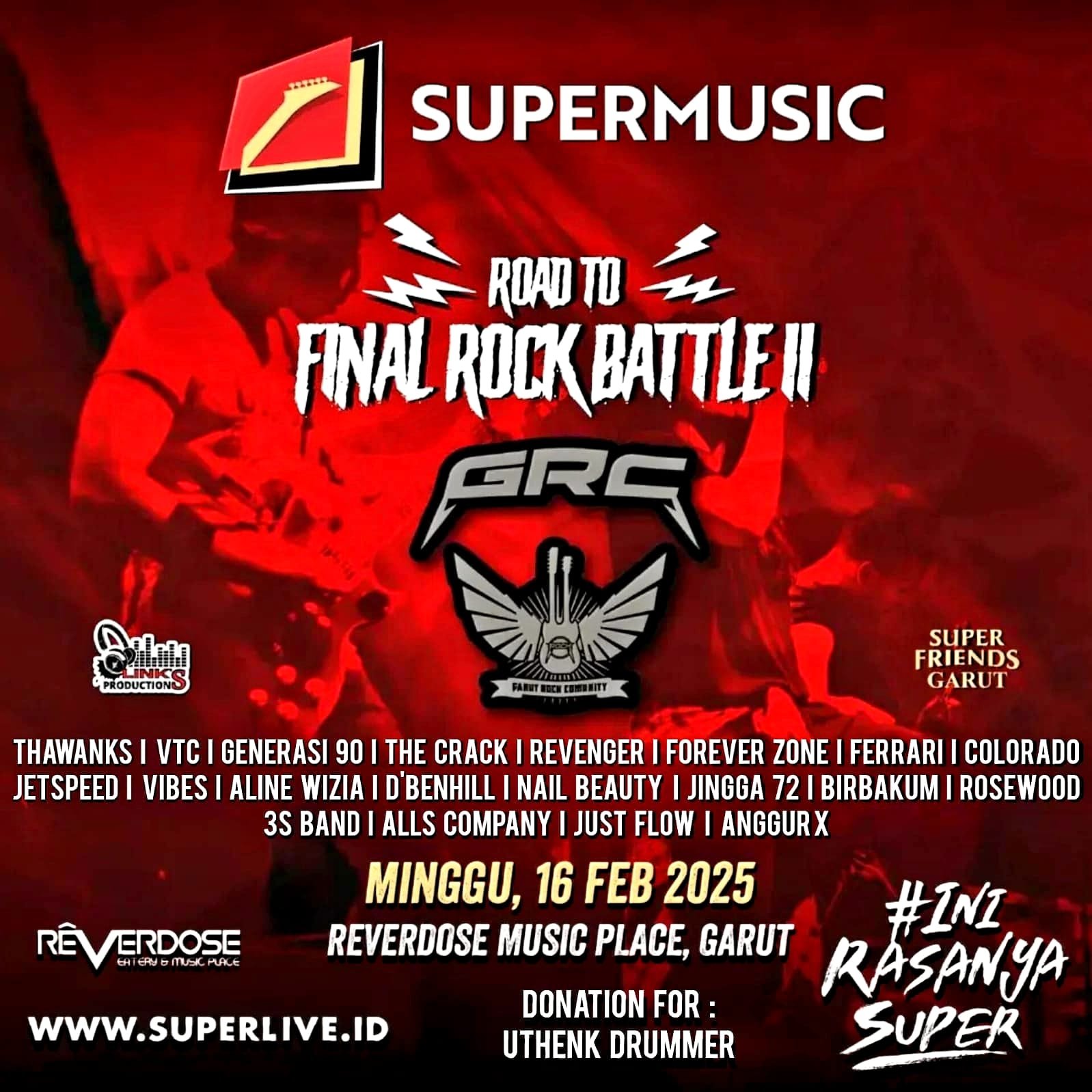 GRC Final Rock Battle II : Panggung Pertarungan Band Rock Terbesar di ...