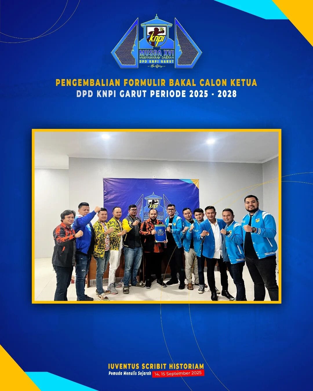 Kang Agil Syahrizal Resmi Maju Sebagai Calon Tunggal Ketua KNPI Garut ...